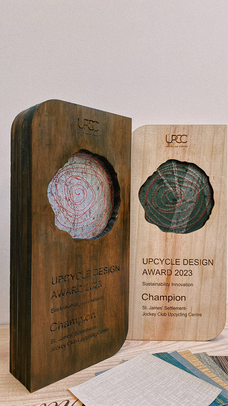 Smart Design Global - Upcycling Social Inclusion Wallpaper Trophy